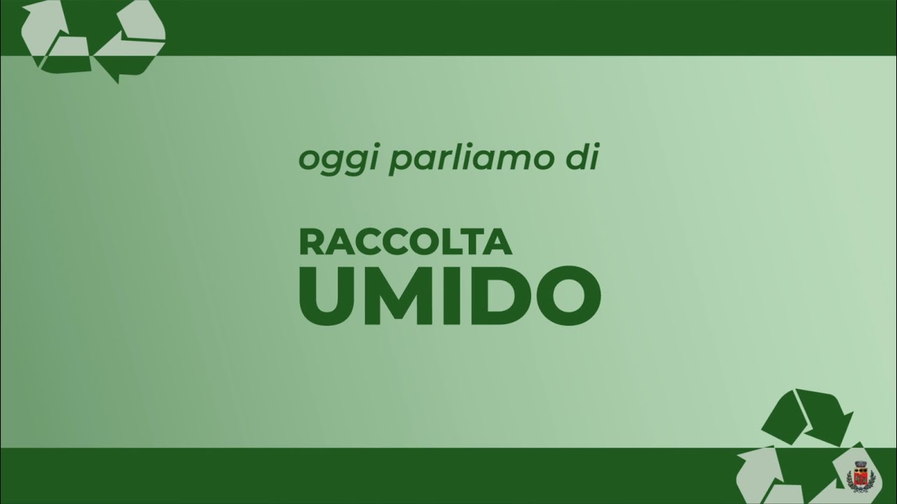 Raccolta differenziata - Umido - YouTube