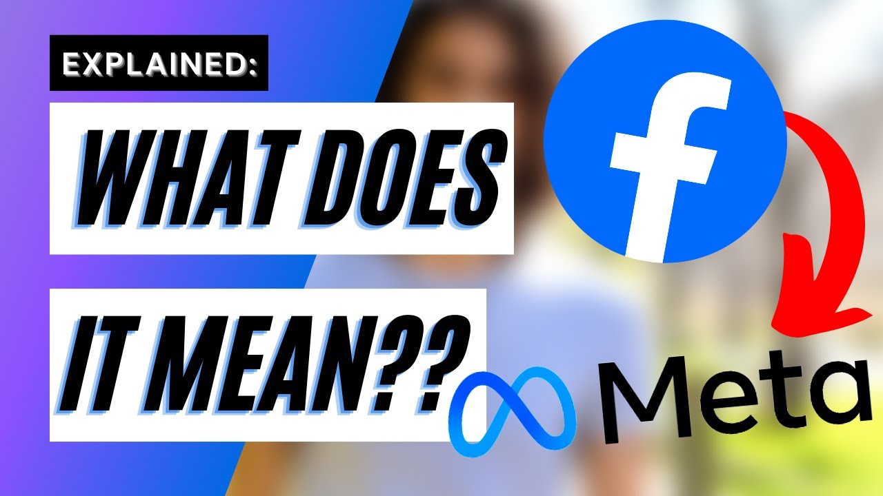 What is 'Meta' and how will Facebook's name change affect YOU? 🤯 - YouTube