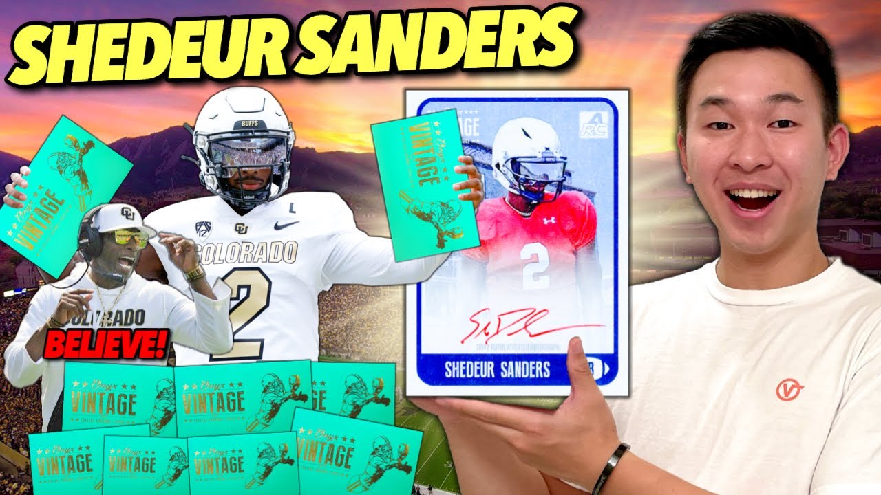 Opening Packs Until I Pull the ONLY SHEDEUR SANDERS Card EVER MADE! 😱🔥 ...