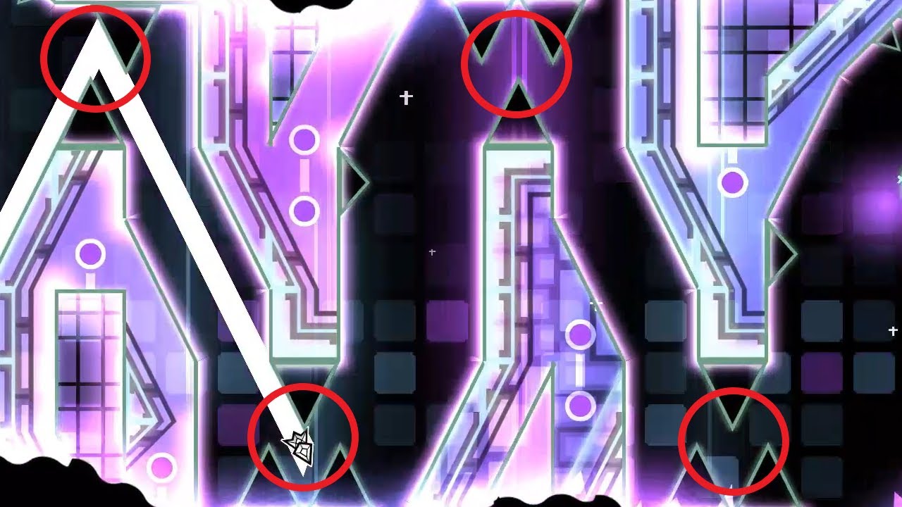 Through The Gates with 60fps frame perfects counter - Geometry Dash ...