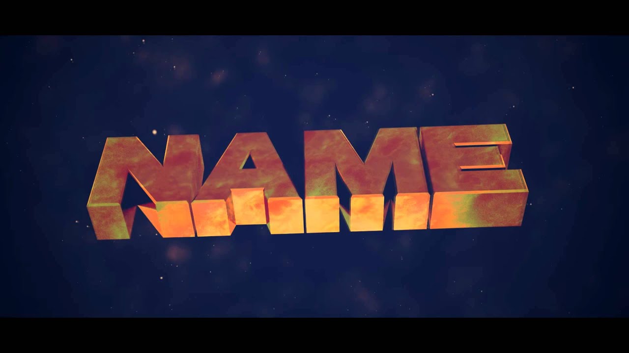 Intro Name | by reezonArtz™ - YouTube