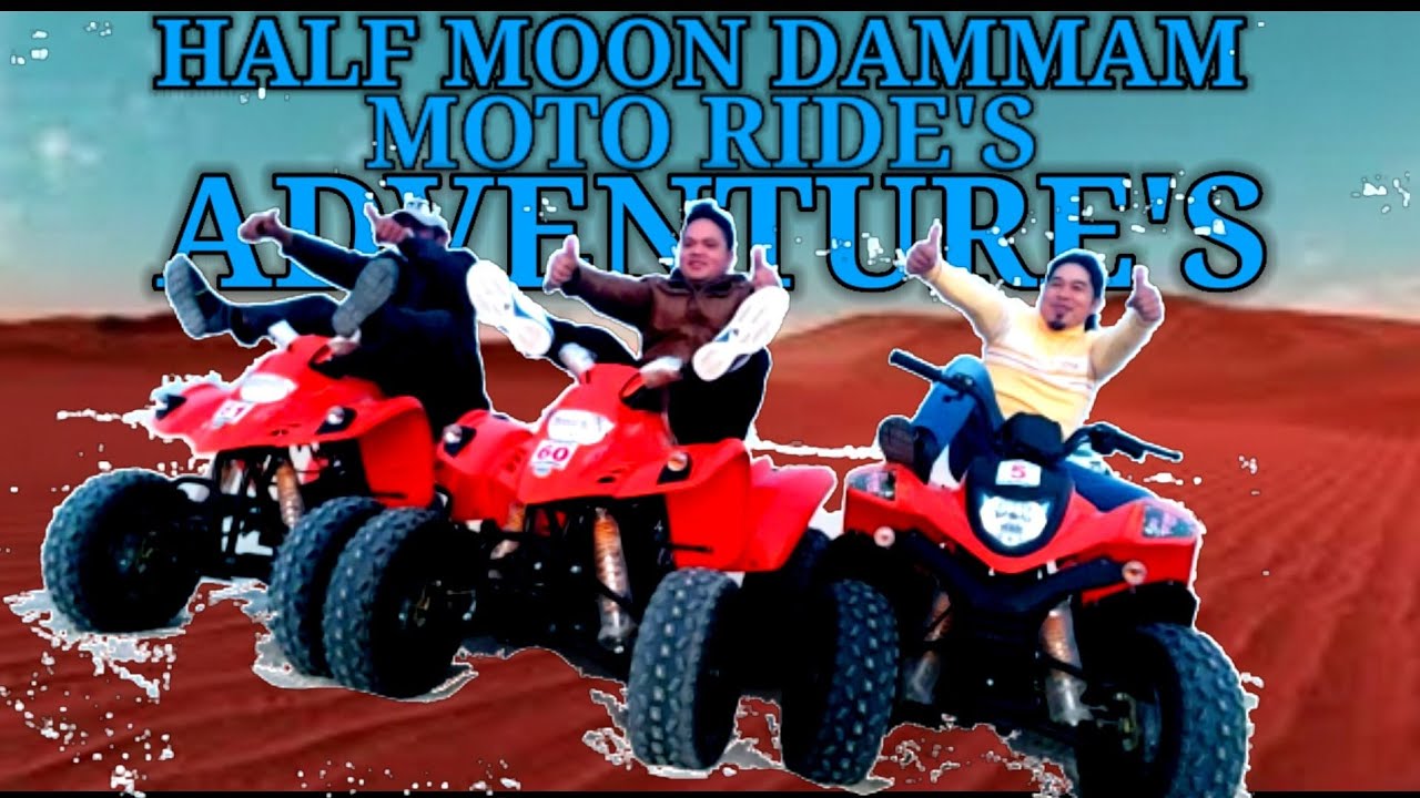 Moto Ride's Adventure's Dammam Half Moon - YouTube