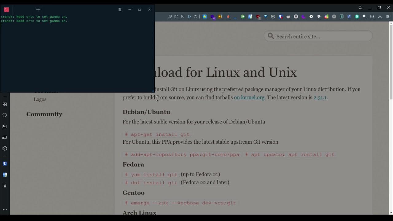 Instalando o GIT no Linux/Unix (Ubuntu/Debian) - YouTube