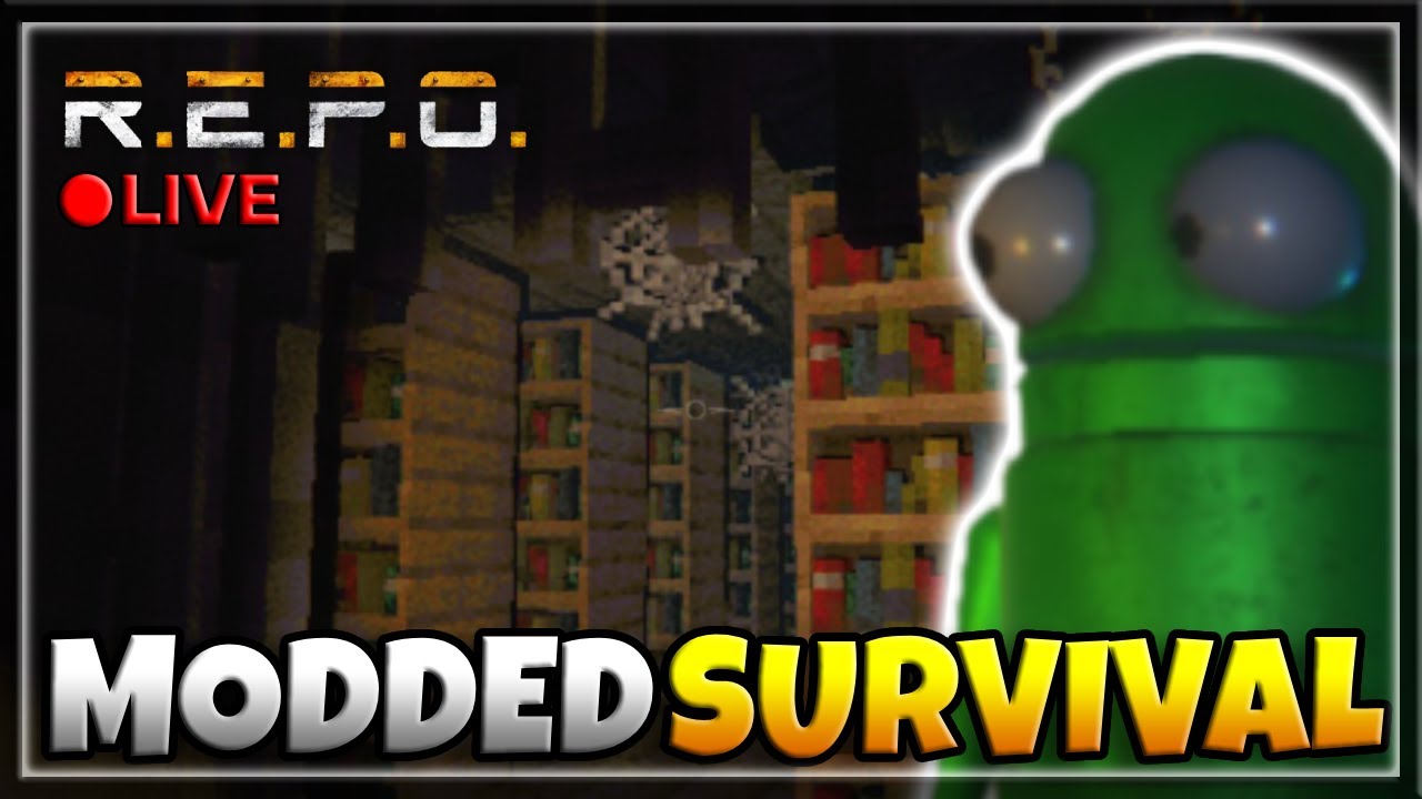 🔴R.E.P.O. | Modded REPO grinding to level 100 and on | 13/100 - YouTube