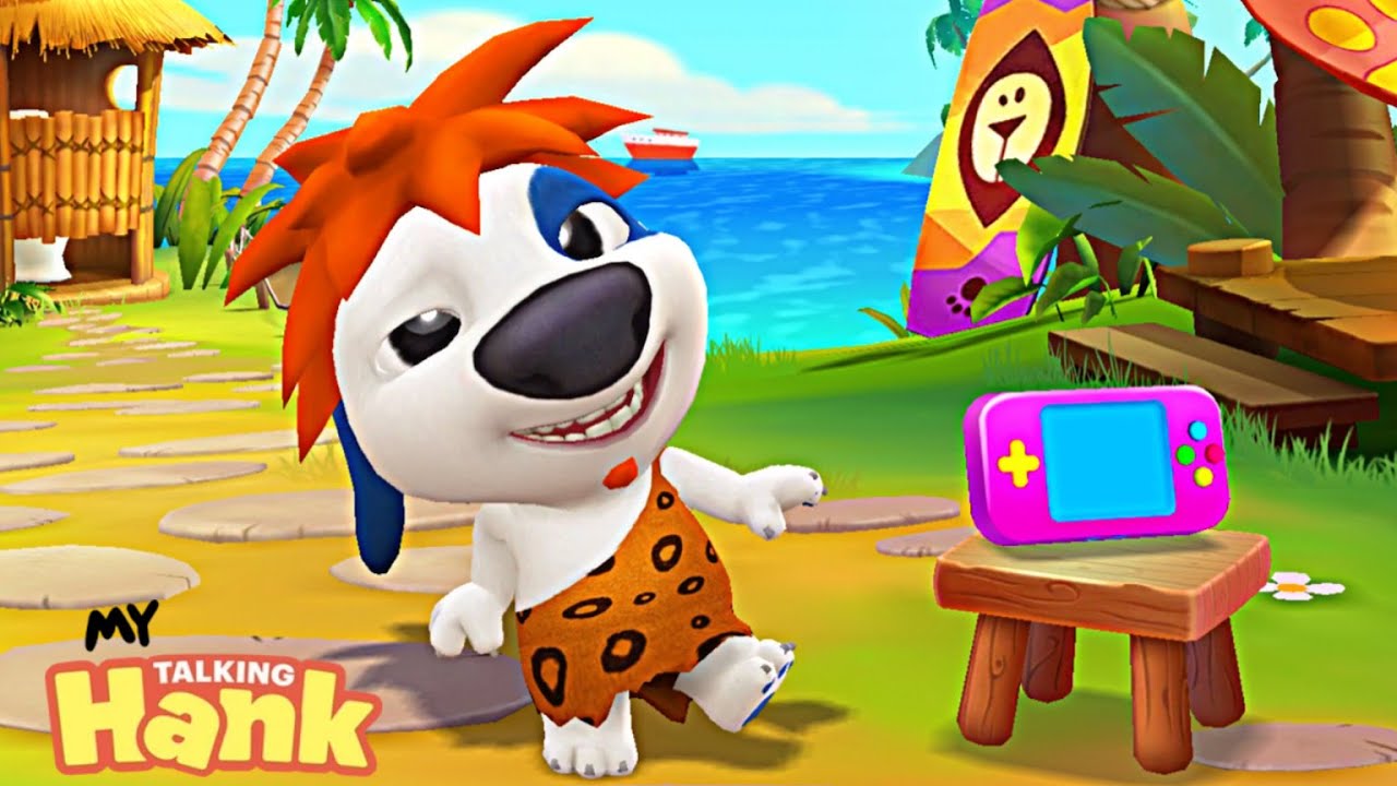 My Talking Hank - Gameplay Walkthrough Part 87 - Caveman Outfit (iOS ...