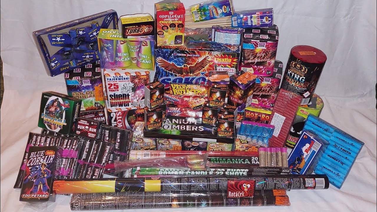 Pyrotechnika pro rok 2022 - 2023 - YouTube
