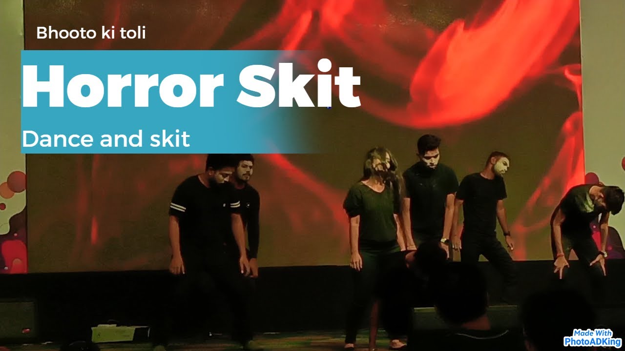 Best Horror Dance and Skit , skit for collage function, funny Skit and ...