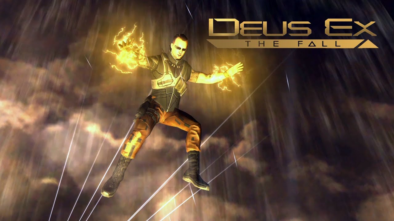 Literally Falling - Deus Ex: The Fall - Intro Gameplay - YouTube