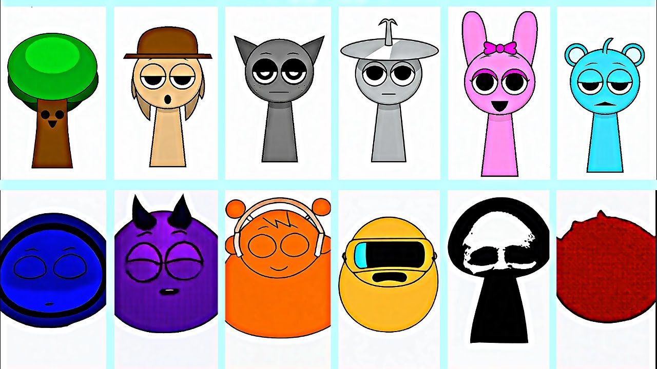 Clukr, Oren, Raddy, Vineria, Durple deadly inflation (Sprunki ...