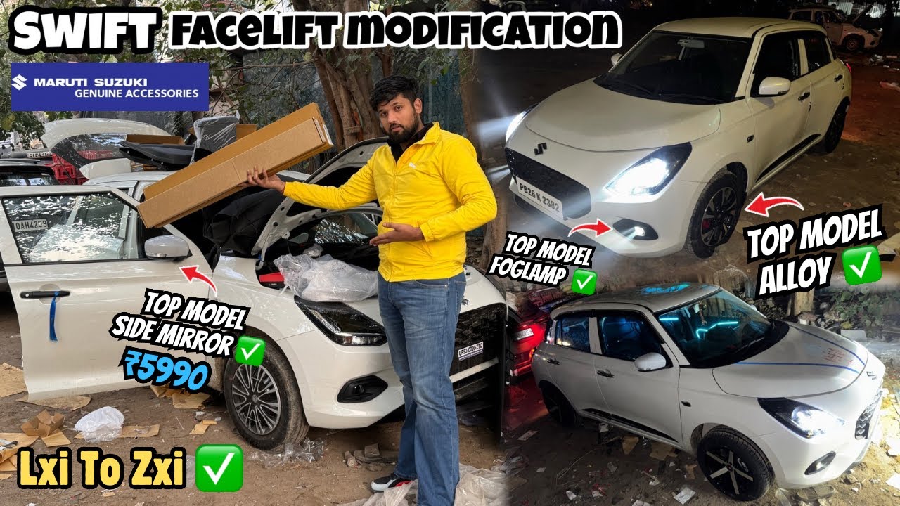 Swift 2024 Base To Top Swift Lxi To Zxi 2024 Swift Modified 2024 🔥 ...