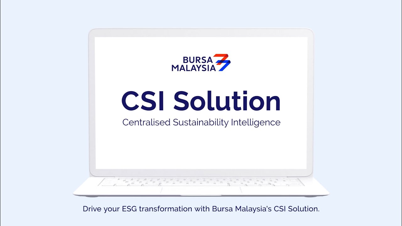 Introduction to Centralised Sustainability Intelligence (CSI) Solution - YouTube