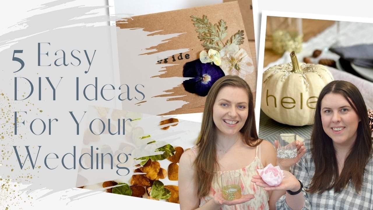 5 Simple Crafts for your Wedding! - YouTube