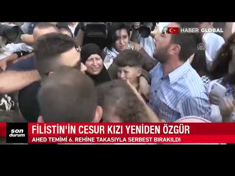 İsrail'i Kudurtan Görüntüler! Genç Kız Hamas'tan Böyle Ayrıldı. Esir değil adeta misafir gibi.
