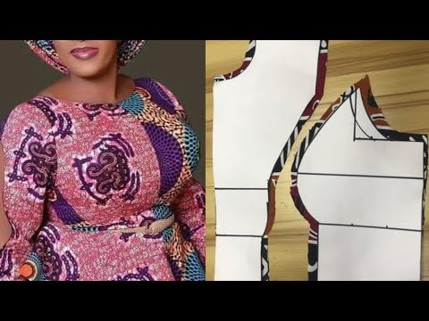 Princess Bustier for Big Bust:How to Cut and Sew a Princess Bustier for Plus size..