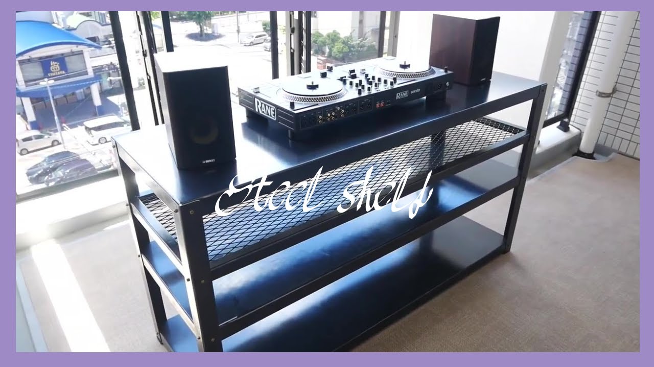 DIY Steel shelf - YouTube