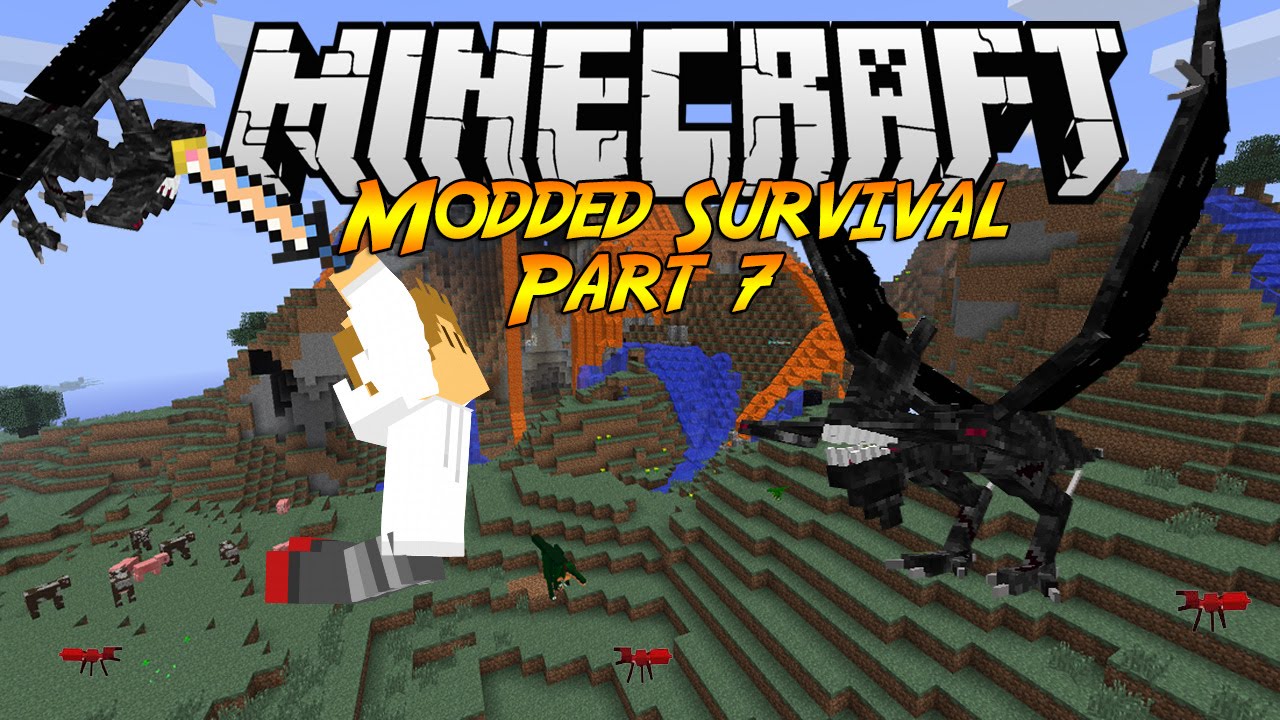 Minecraft Modded Survival - Part 7 (Red Ant Dimension!) - YouTube
