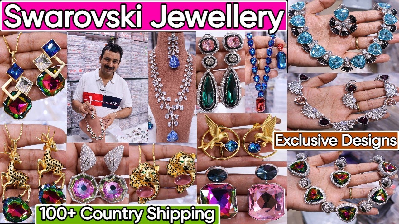 Exclusive Designer Swarovski Jewellery Collection 2024 | Most Premium ...