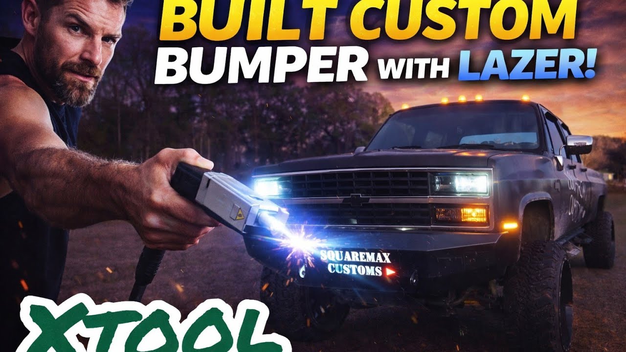 Built Custom Stainless Steel Emblems & One Of A Kind front Bumper In ...