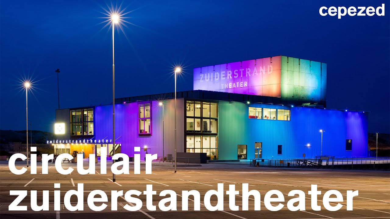 Circulair Zuiderstrandtheater uit Scheveningen overgedragen aan Oss - YouTube