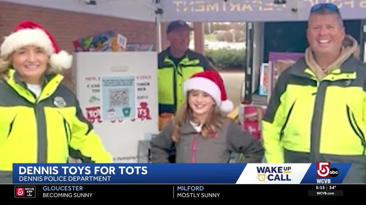 Wake Up Call from Dennis Police Toys for Tots - YouTube