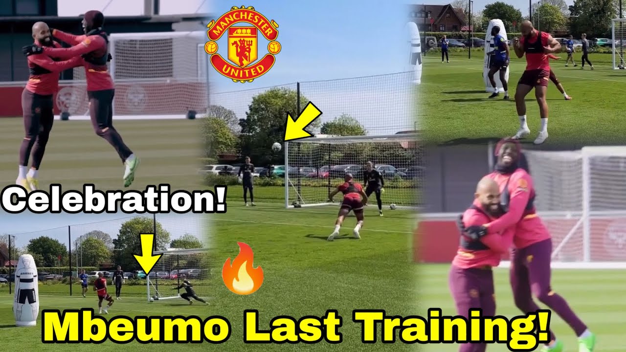 MBEUMO HAT-TRICK🔥Bryan Mbeumo Final Training at Brentford,Shooting ...