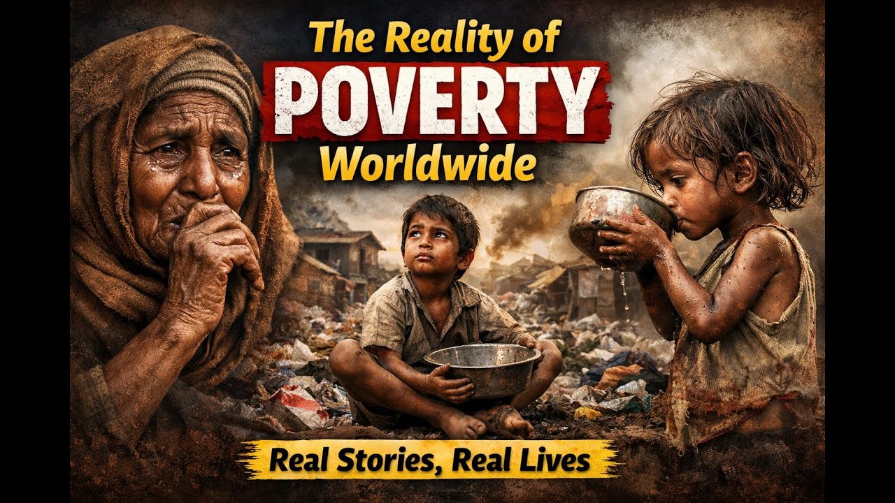 The Reality of Poverty Worldwide | Real Stories, Real Lives - YouTube