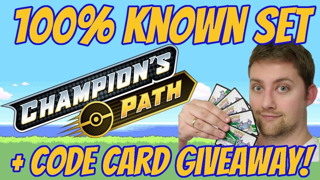 Completing the Known Set of Champion's Path! +50 Code Card Giveaway ...