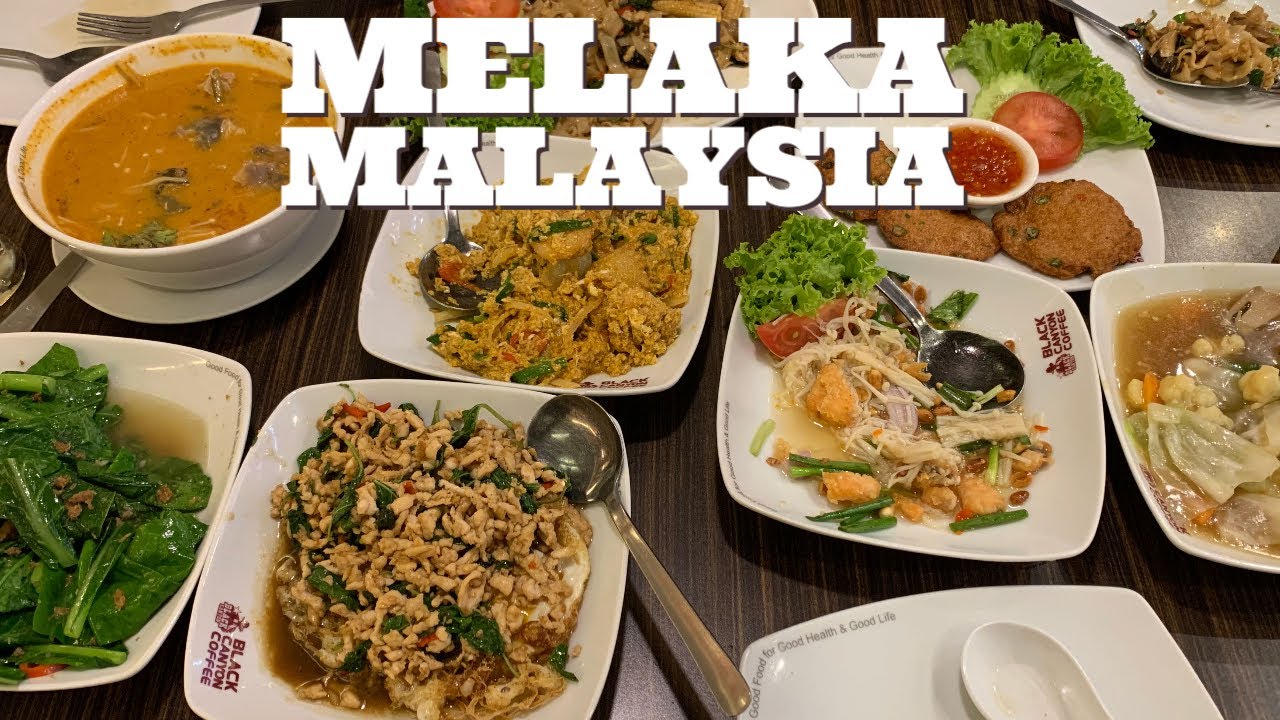 Tasty food in Melaka, Malaysia - Where to eat in Melaka? - YouTube