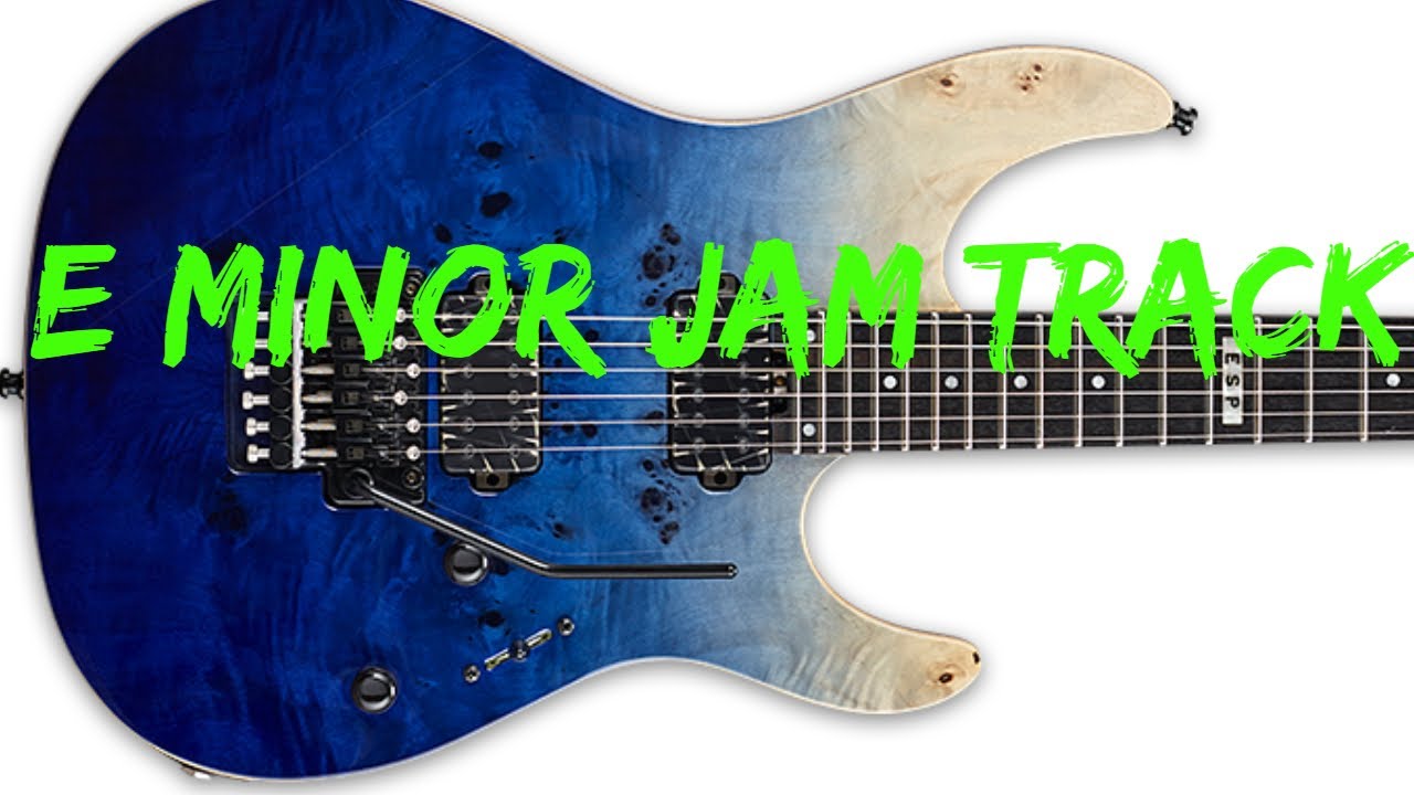 E Minor Jam Track - YouTube