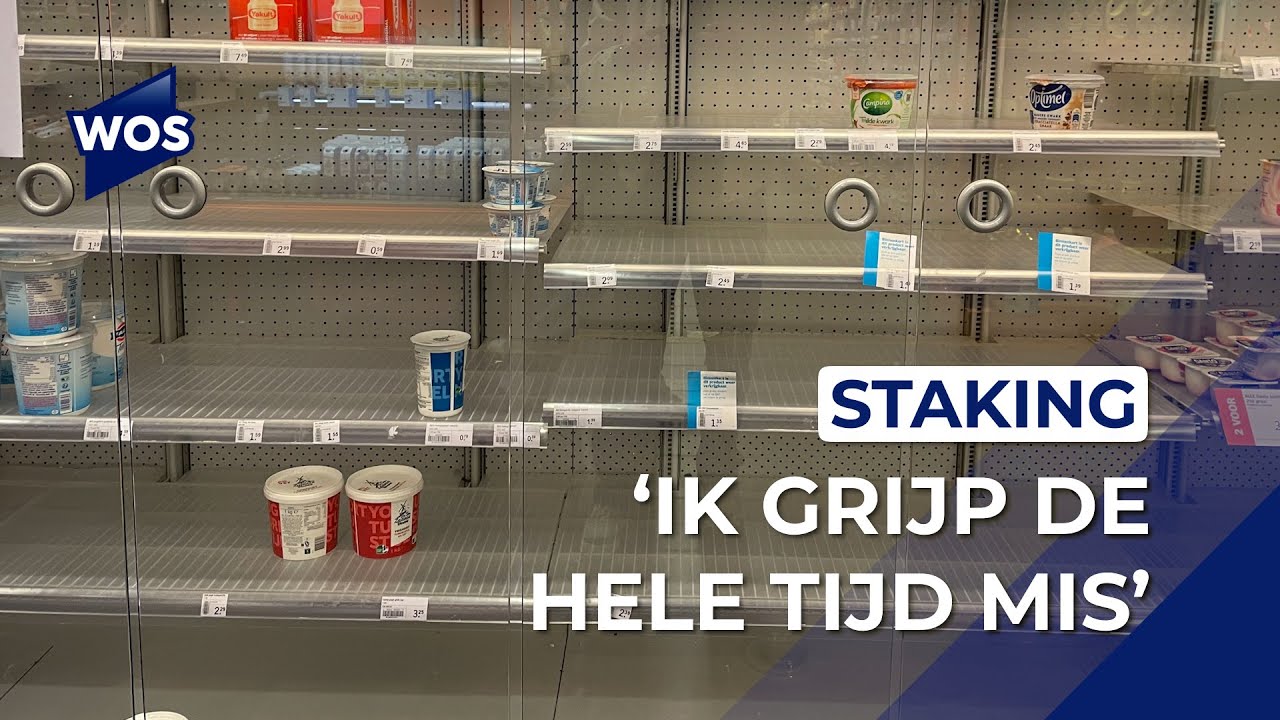 Lege schappen in de Albert Heijn: 'Dit is de enige winkel in het dorp ...