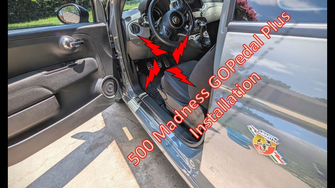 500 Madness GOPedal Installation - YouTube