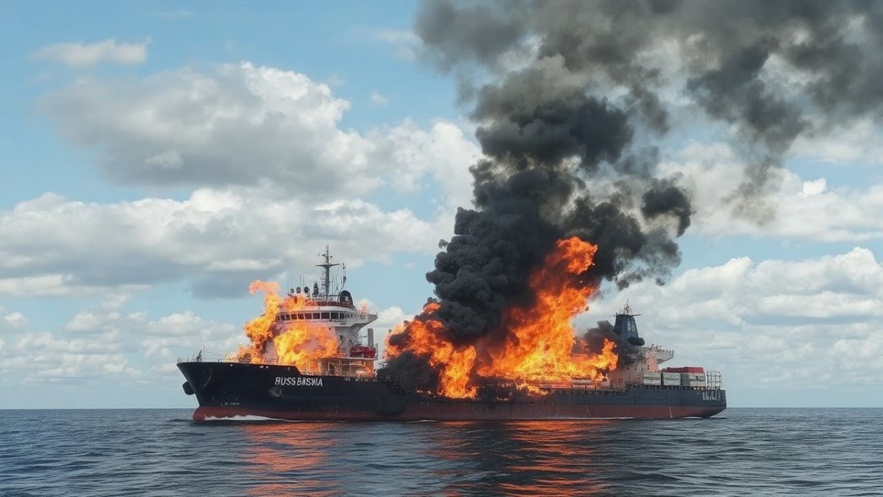 13 minutes ago! 2 Russian cargo ships carrying 600 tons of ammunition ...