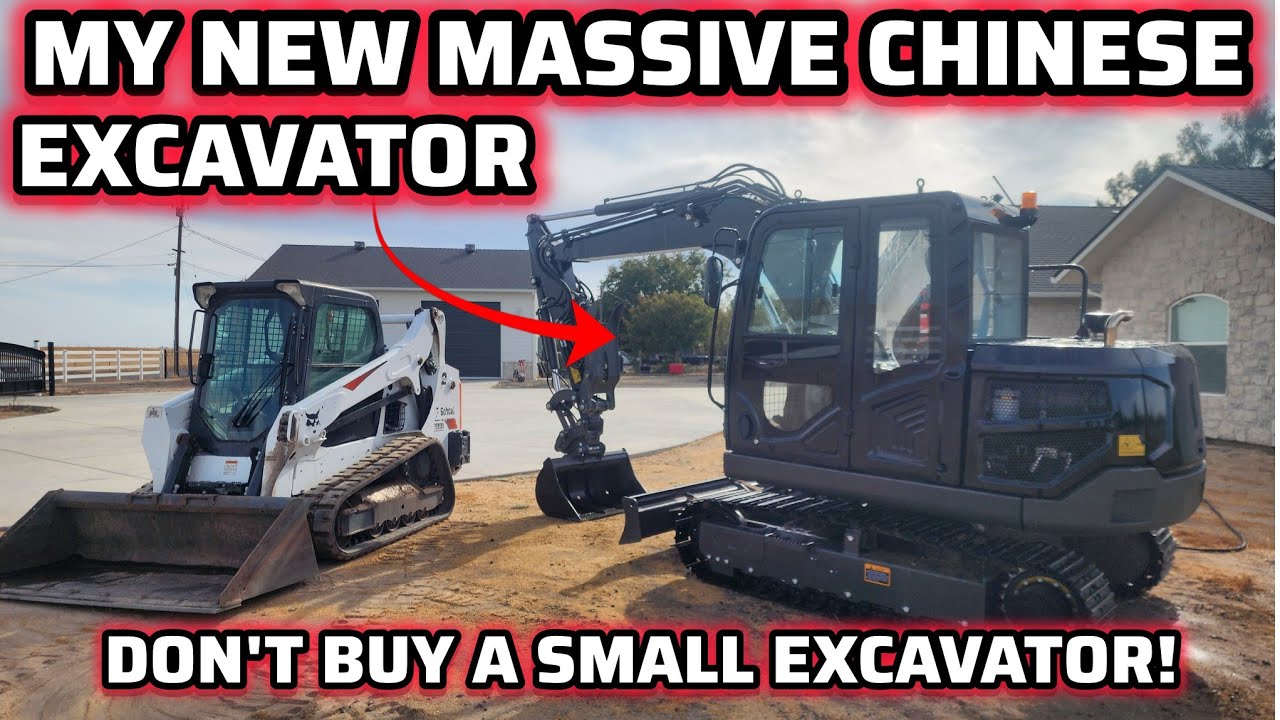 Unboxing My Massive 6.5 Ton Chinese Excavator - A Must-see Before ...