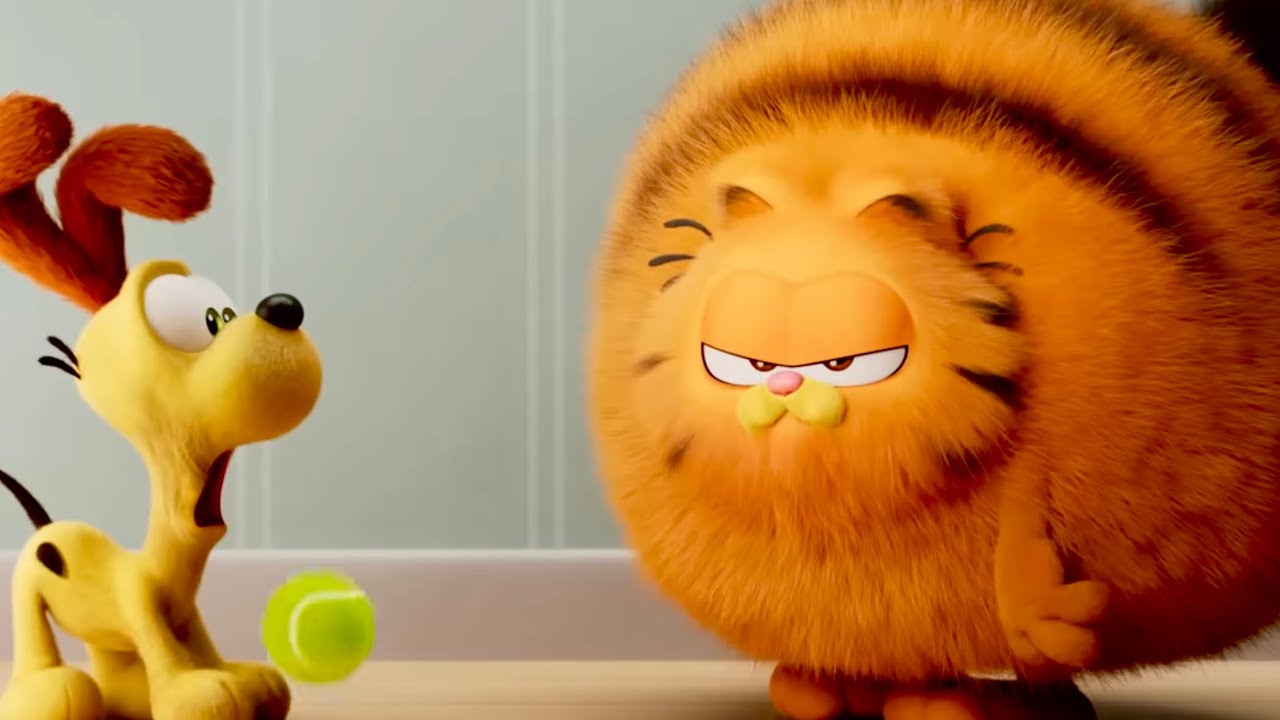 Garfield Bath 🧼 🐱 - YouTube
