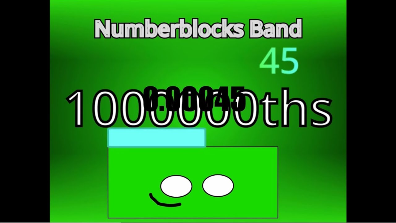 Numberblocks Band Millionths 45 - YouTube