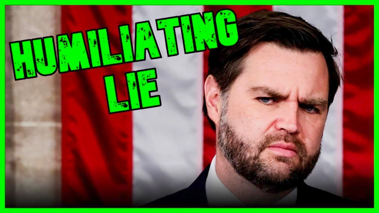 JD Vance HUMILIATES Himself With FLAGRANT Lie | The Kyle Kulinski Show ...
