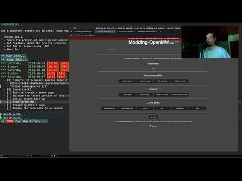 Let's update Modding-OpenMW.com! #12 2023-06-17 - YouTube