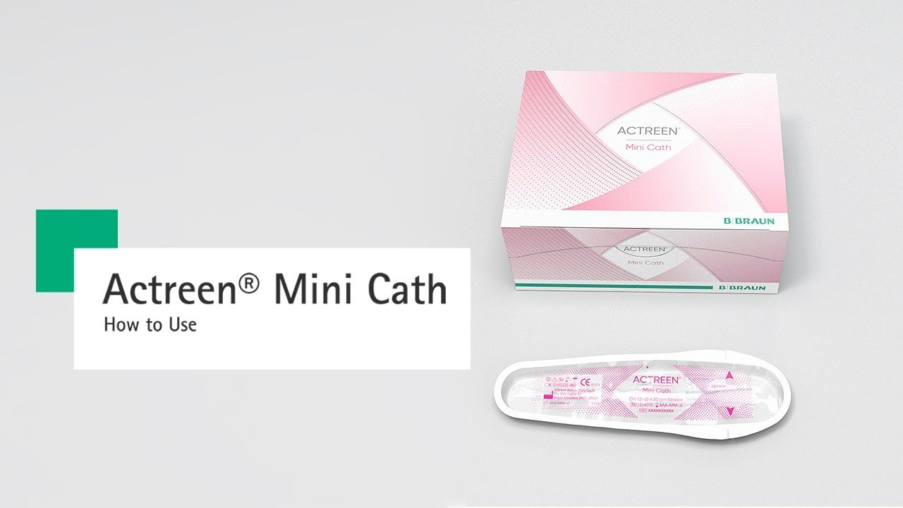 Actreen® Mini Cath for Female Catheterization – How to Use - YouTube