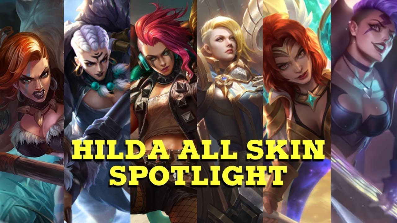 All Hilda skins 2024 | Semua Skin Hilda 2024 - YouTube