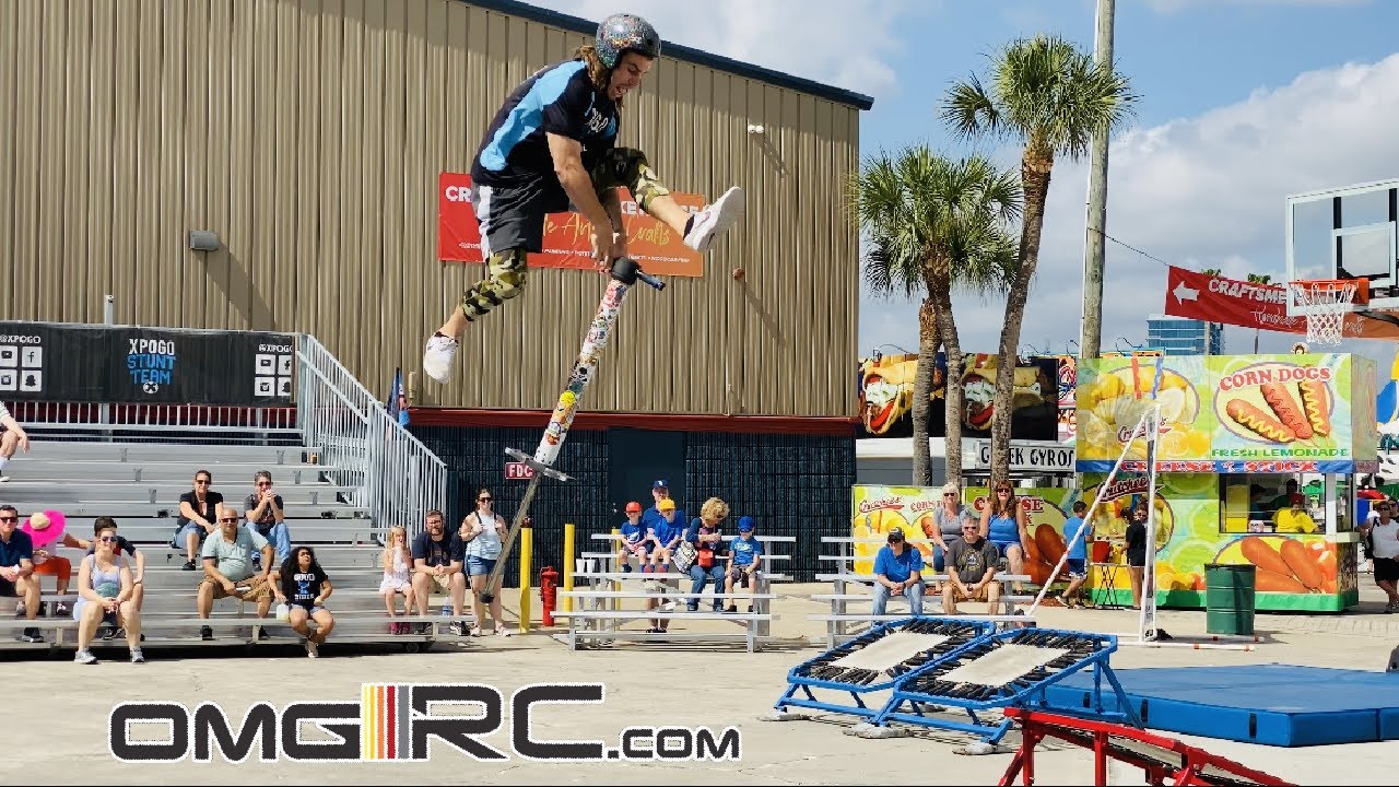 Awesome XPOGO Stunt Team 2020 Florida State Fair -POGO Stunts ...