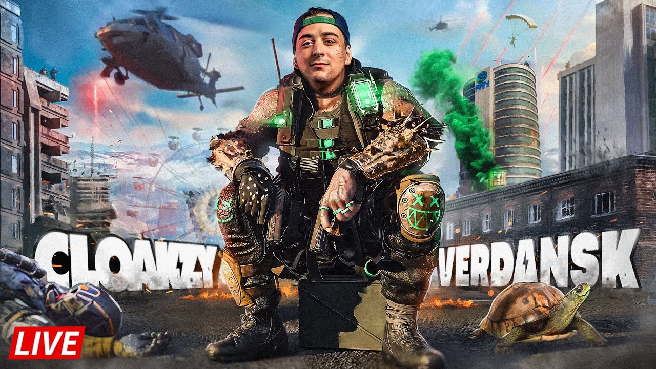 CLOAKZY RETURNS TO VERDANSK DAY 2 (WARZONE) - YouTube