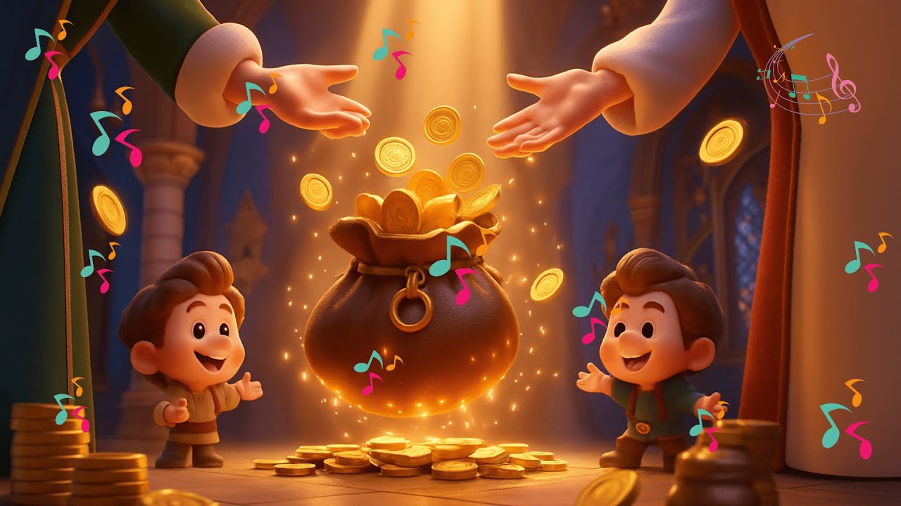 PARABLE OF THE TALENTS | Animated Bible Story & Song for Kids ...