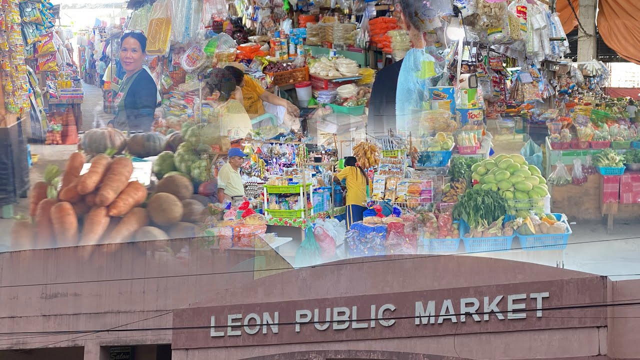 Leon Iloilo Public Market! Maganda at kumpleto kahit hindi market day ...