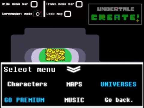 Map select and more! | UNDERTALE Create! devlog #3 - YouTube