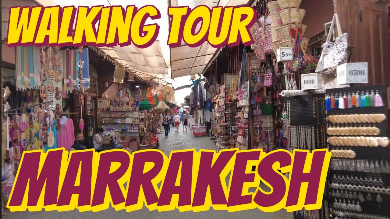 🇲🇦MARRAKESH | 4K | walking tour - YouTube