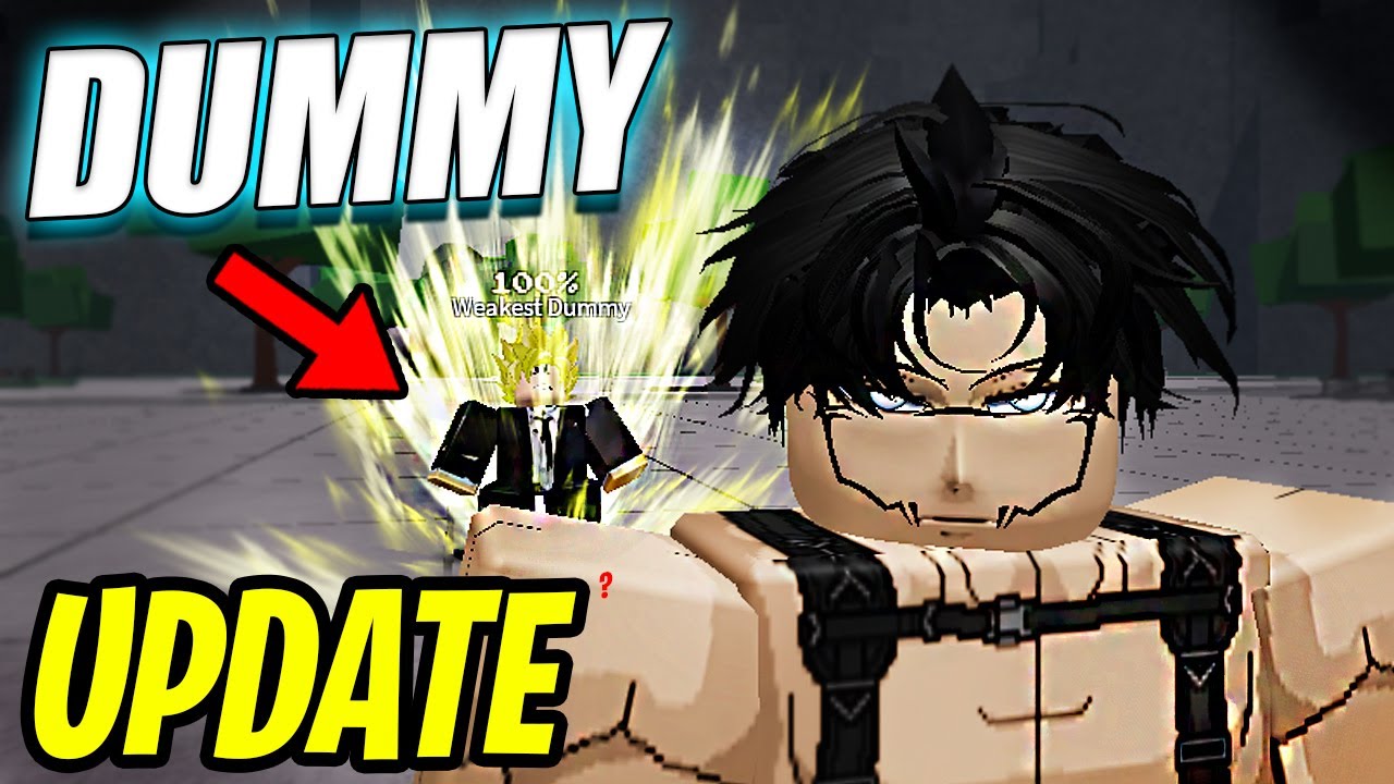 LA NUEVA UPDATE SECRETA DEL DUMMY EN THE STRONGEST BATTLEGROUNDS - YouTube