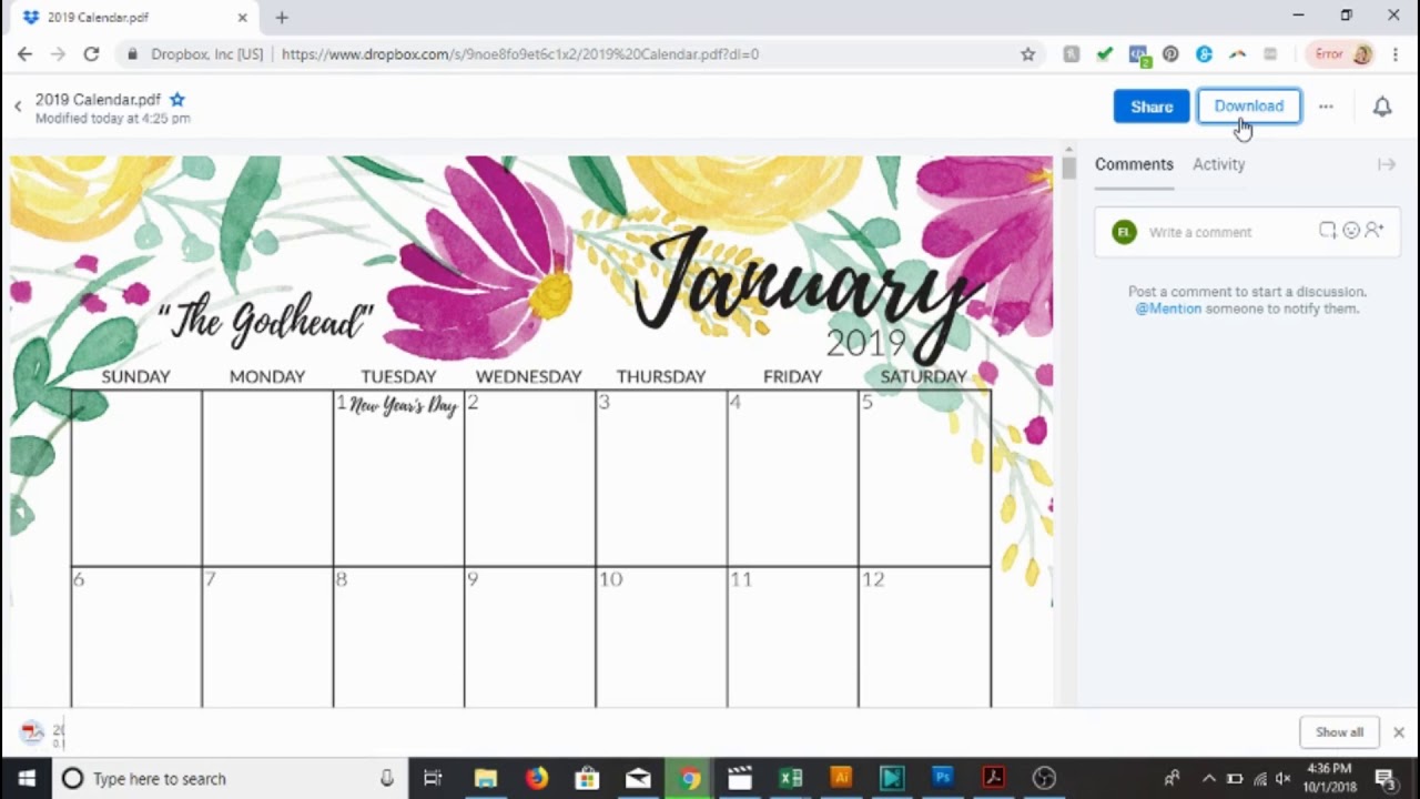 How to Download YW Files from Dropbox - YouTube