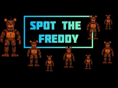 FNAF QUIZ | FIVE NIGHTS AT FREDDYS | SPOT THE FREDDY | FIND THE ...