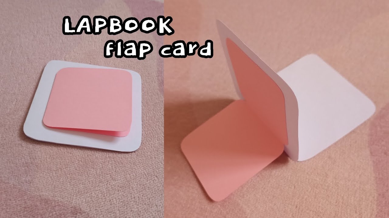 Lapbook Flap Card - YouTube