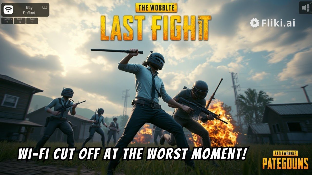 Epic Last Fight: Wi-Fi Cut Off at the Worst Moment! 😱"#pubgmobile - YouTube